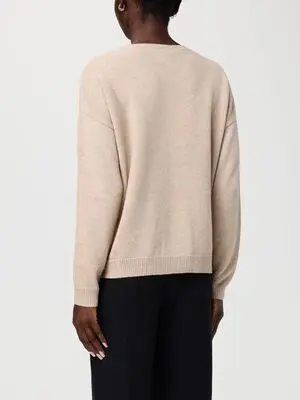 Max Mara Wool And Cashmere Sweater With Monogram