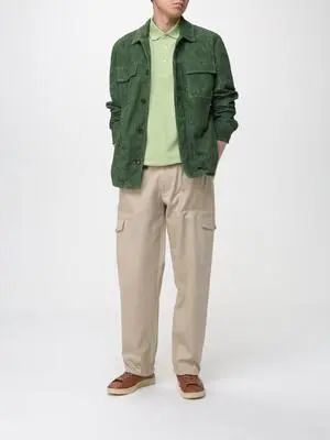Etro Paisley Leather Shirt Jacket
