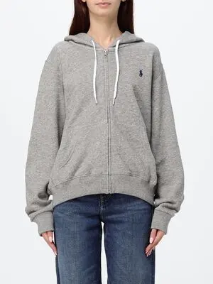Polo Ralph Lauren Zip-up Hoodie - Grey