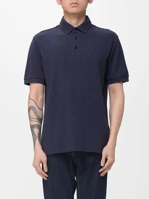 Etro Cotton Polo Shirt With Pegaso Logo