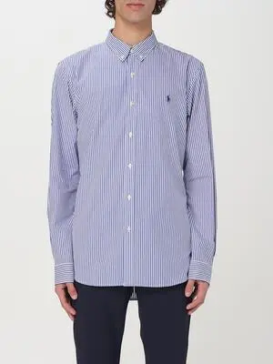 Polo Ralph Lauren Stretch Cotton Casual Shirt - Blue