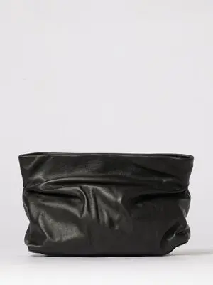 VIC MATIE Leather Handbag - Black