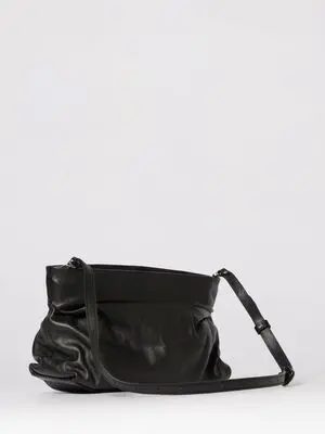 VIC MATIE Leather Handbag - Black