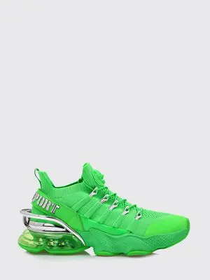 PLEIN SPORT Trainers Men Colour Green