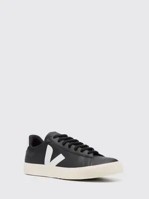 VEJA Campo O.t. Leather Low Top Sneakers - Black