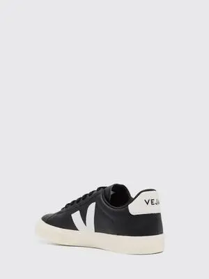 VEJA Campo O.t. Leather Low Top Sneakers - Black