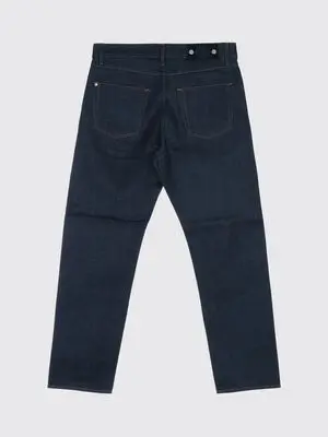 Stone Island Regular Fit Cotton Denim Jeans With Rear Compass Logo