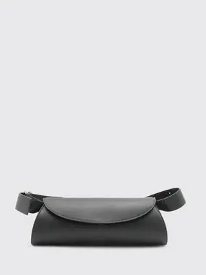 JIL SANDER Cannolo Leather Bag - Black