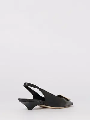 VIC MATIE Baron Leather Slingback Pumps