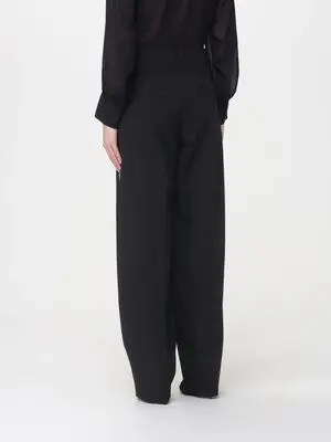 Patrizia Pepe Crepe Wide Leg Trousers