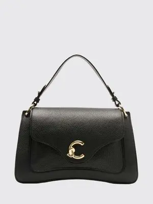 COCCINELLE C-me Grained Leather Bag - Black