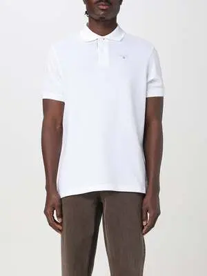 Barbour Cotton Polo Shirt With Logo - White
