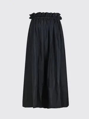 JIL SANDER Silk Blend Midi Skirt