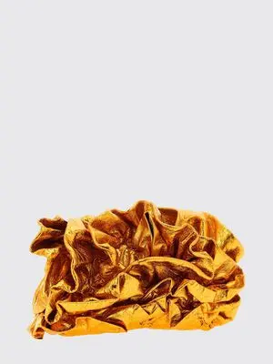 Dries Van Noten Draped Leather Clutch
