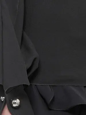 LANVIN Silk Blouse With Ruffles