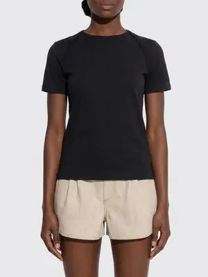 Jacquemus Organic Cotton T-shirts - Black