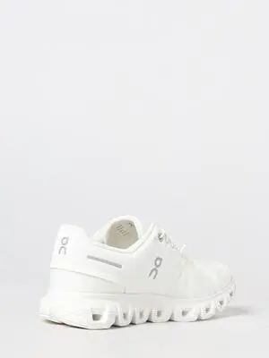 On Cloud Slip- Sneakers In Breathable Mesh - White