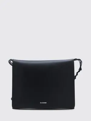 JIL SANDER Tangle Leather Bag - Black