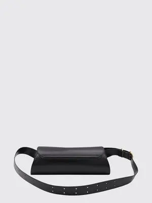 JIL SANDER Cannolo Small Smooth Calfskin Leather Shoulder Bag - Grey