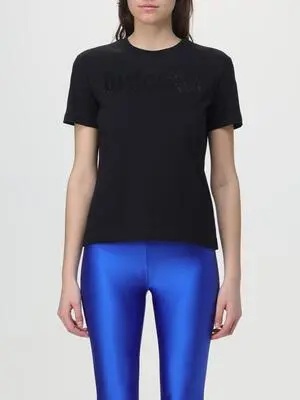 Just Cavalli Embellished Logo T-shirt - Black