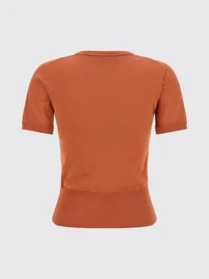 VIVIENNE WESTWOOD Orb Logo Cotton T-shirt - Orange
