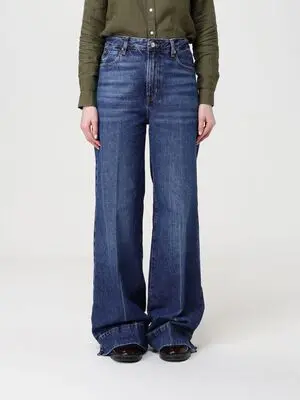 FRAME The Slice Flare Cotton Jeans - Denim