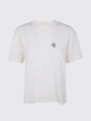 ANINE BING Relaxed Fit Cotton T-shirt