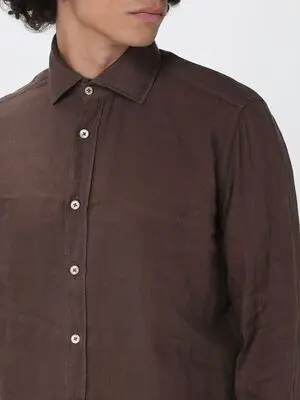 TINTORIA MATTEI 954 Classic Linen Shirt