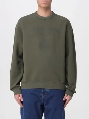Carhartt Work In Progress Crew-neck Sweatshirt With Logo - Brown