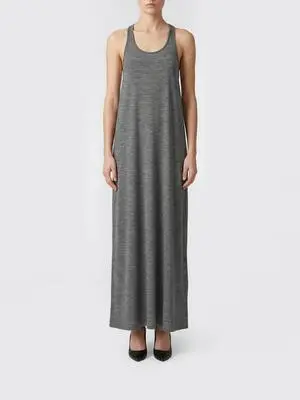 Patrizia Pepe Knitted Midi Dress - Grey
