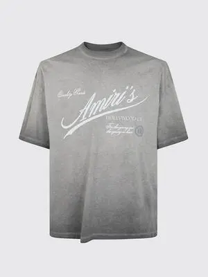 Amiri Abstract Print Cotton T-shirt With Logo