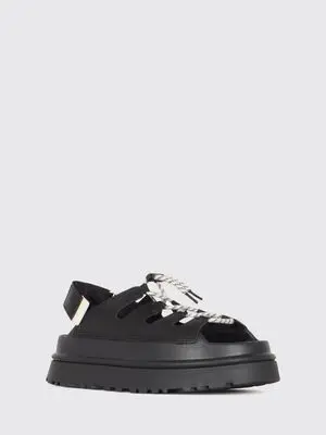 UGG Goldenglow Toggle Leather And Eva Sandals - Black