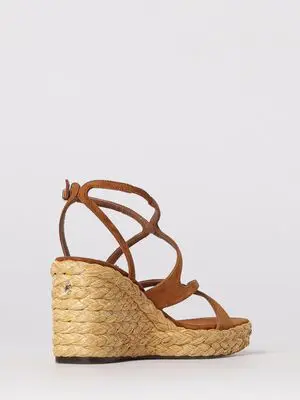 JIMMY CHOO Ayla Suede Wedge Sandal