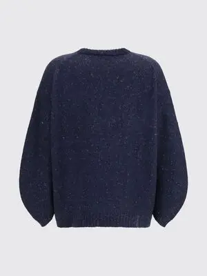 Fabiana Filippi Abstract Pattern Wool Blend Sweater - Blue