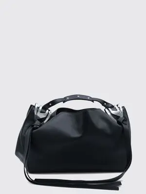 DIESEL® Knot-d Handbag In Polyurethane - Black