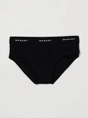 Isabel Marant Étoile Stretch Cotton Briefs - Black