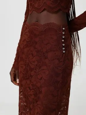 Rabanne Lace Pencil Skirt