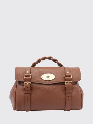 Mulberry Mulberry Alexa Handbag In Calf Leather Brown