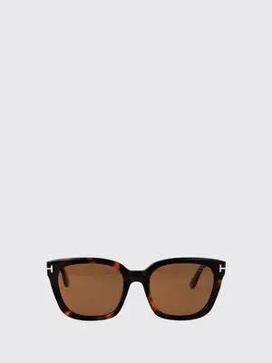 TOM FORD Tortoiseshell Square Frame Sunglasses