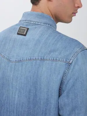 Dolce & Gabbana Cotton Denim Shirt