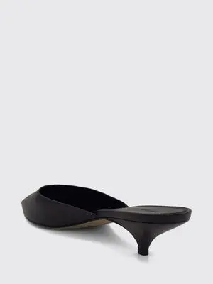 THE ROW High Heel Mules - Brown