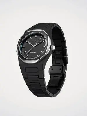D1 MILANO Polycarbonate Watch With Stainless Steel Case - Silver