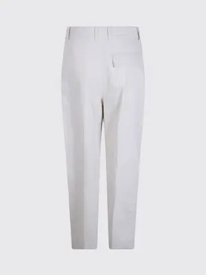 Studio Nicholson Pleated Wide-leg Trousers - White