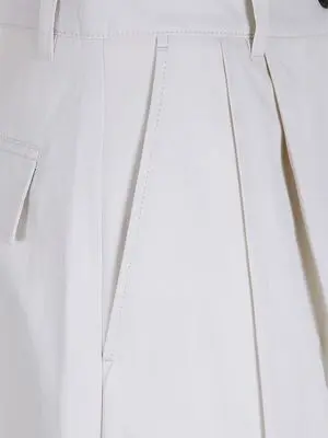 Studio Nicholson Pleated Wide-leg Trousers - White