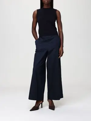 Max Mara Cotton Knit Top - Blue
