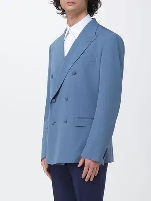 Dolce & Gabbana Double Breasted Virgin Wool Blazer