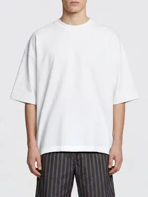 Dries Van Noten Basic Cotton T-shirt - White