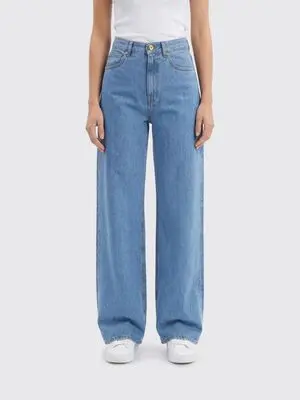 BLAZÉ MILANO Cotton Denim Palazzo Jeans - Blue