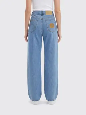BLAZÉ MILANO Cotton Denim Palazzo Jeans