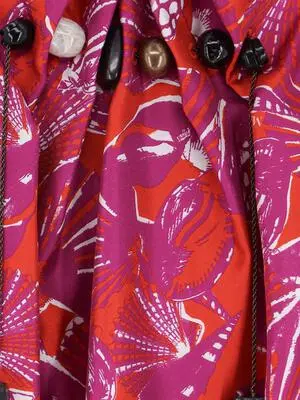 Max Mara Printed Silk Midi Dress